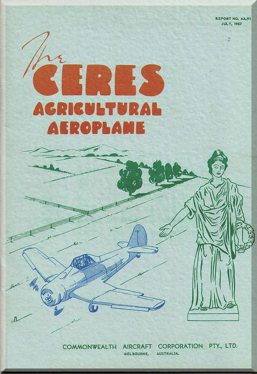 Commonwealth CA-28 Aircraft Technical Brochure Manual - Aircraft ...