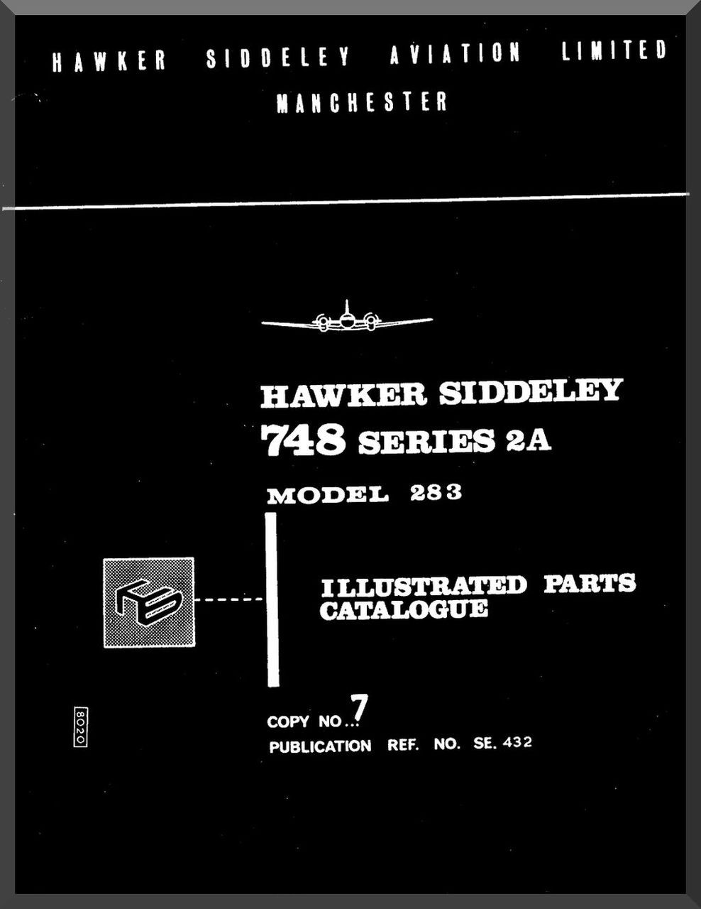 Avro Andover / Hawker Siddeley 748 Aircraft Illustrated Parts Catalog ...