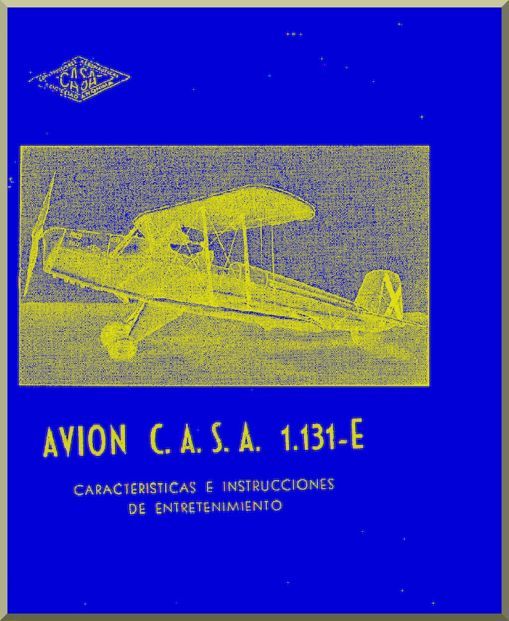 CASA 1.131 Jungmann / Bücker Bü 131 Aircraft Instruction Manual ...