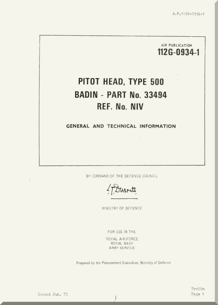 Westland Gazelle ASH Mk1 Helicopter Component - Pitot Head, Type 500 ...