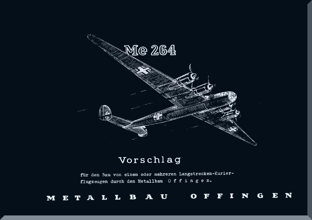 Messerschmitt Me-264 Aircraft Construction Description Manual ...