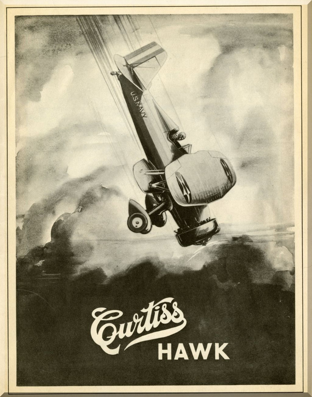 Curtiss Hawk Airplanes Aircraft Technical Brochure Manual - Spanish Market