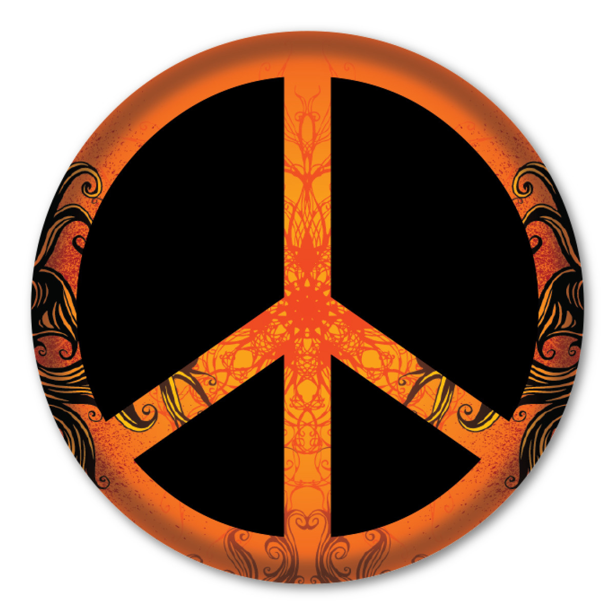Peace Sign Button | Magnet America