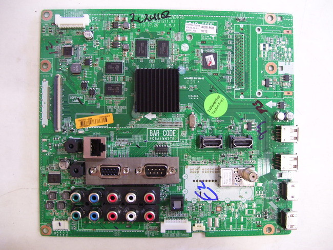 LG 60PM6700-UB.AUSLLHR MAIN BOARD EAX64349212(1.0) / EBT61923810 ...