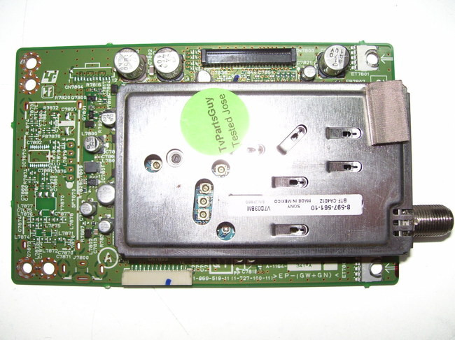 SONY KDL-46XBR2 TUNER BOARD A-1206-154-A / 1-869-519-11, 1-727-100-11 ...