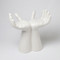 Studio A Hands Stool - Matte White