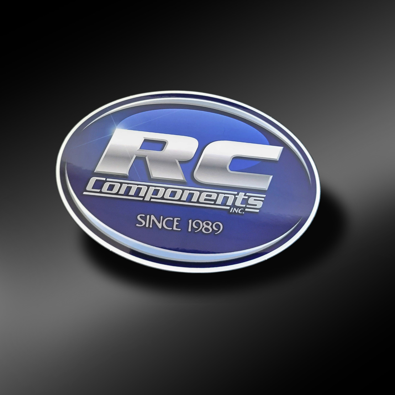 RC COMPONENTS- 4" LOGO DECAL - RC Components