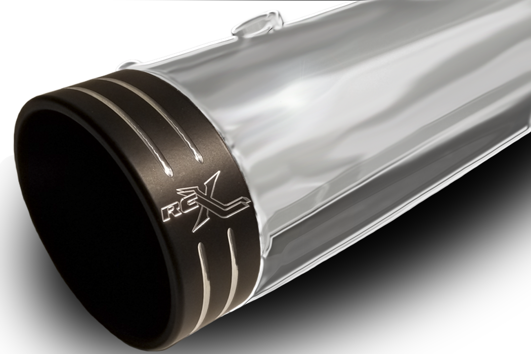 **NEW**X-1 slip on mufflers with Flo Eclipse tips - RC Components