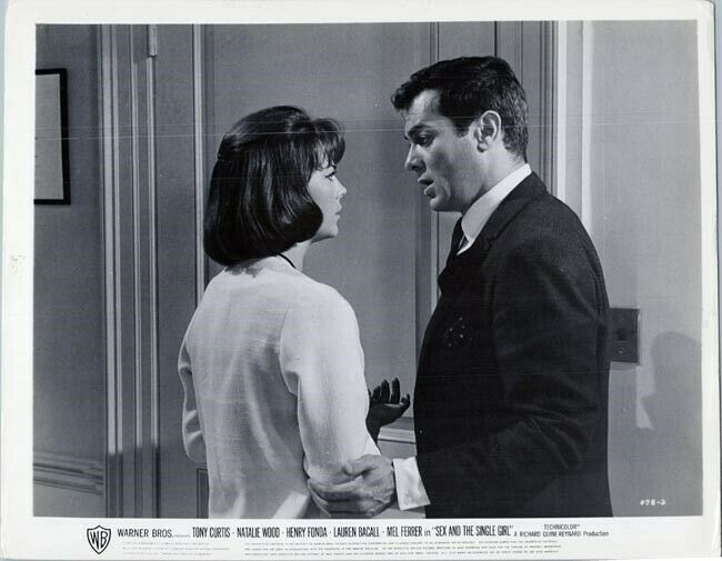 Sex And The Single Girl 8x10 Photo Natalie Wood Tony Curtis Moviemarket