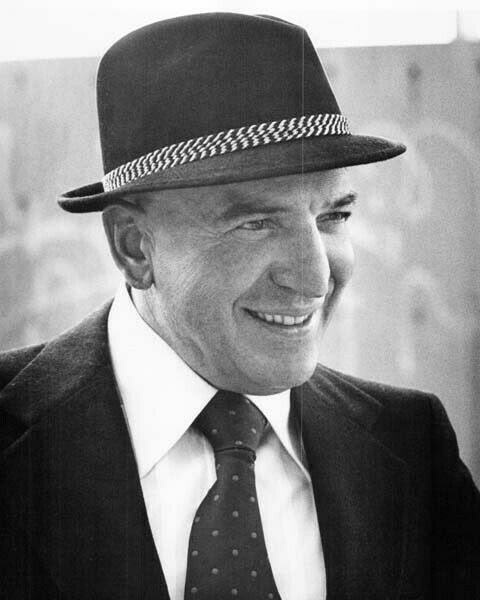 Telly Savalas In Iconic Hat And Suit As Theo Kojak Smiling 8x10 Inch Photo Moviemarket