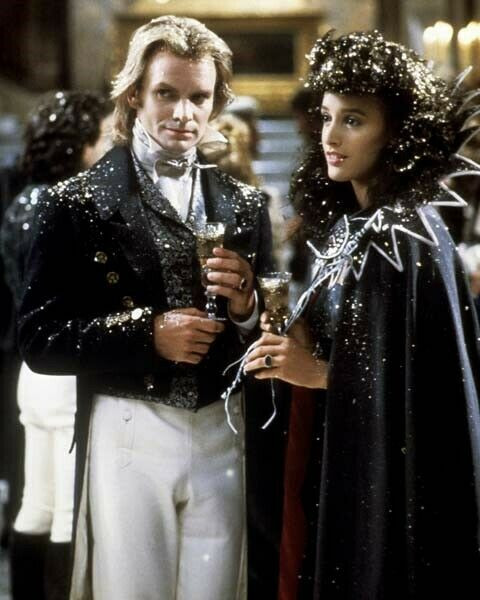 The Bride 1985 movie Sting Jennifer Beals hold champgane glasses 8x10 ...