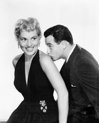 Phffft 1954 Jack Lemmon Kisses Judy Hollidays Shoulder 8x10 Inch