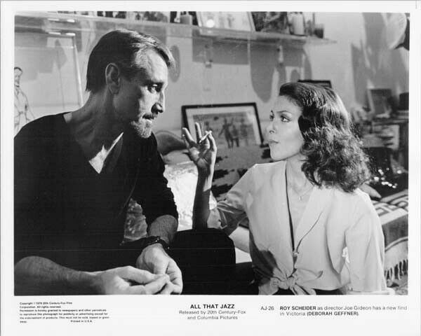 All That Jazz 1979 original 8x10 photo Roy Scheider Deborah Geffner ...