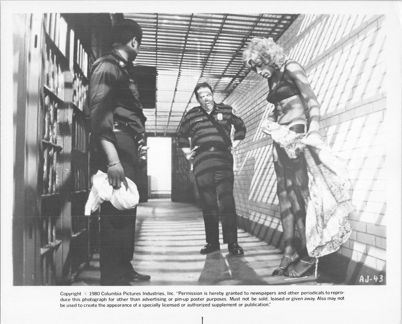 And Justice For All 1980 Original 8x10 Photo Jail Scene Trans Man Undresses Moviemarket