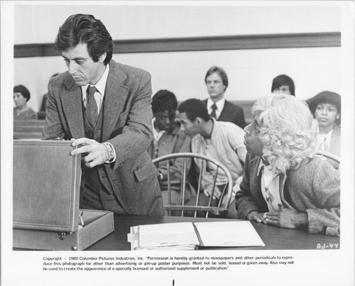 And Justice For All 1980 original 8x10 photo Al Pacino in court with ...