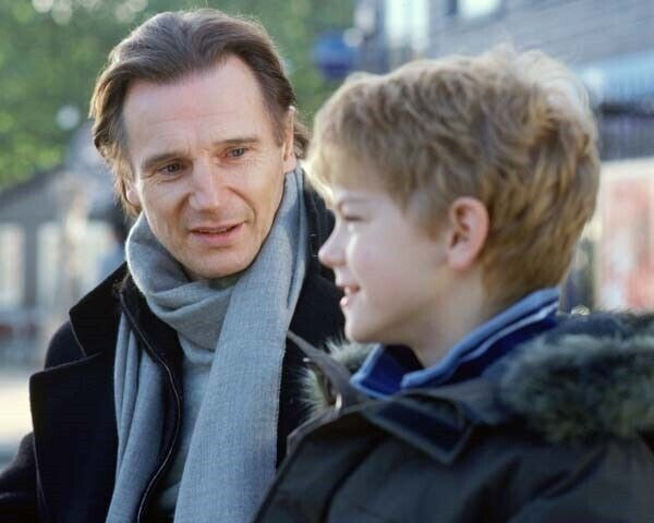 Love Actually Liam Neeson & Thomas Brodie-Sangster Daniel and Sam 8x10 ...