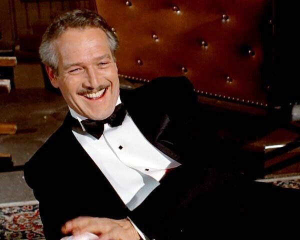 Paul Newman in tuxedo with big grin on his face The Sting 8x10 inch ...