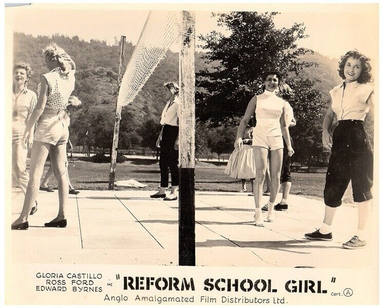 Reform School Girl 1957 Gloria Castillo Luana Anders Girls In Shorts 8x10 Photo Moviemarket