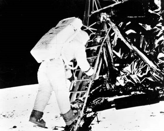 Neil Armstrong First Man To Step On The Moon From Apollo 11 8x10 Inch