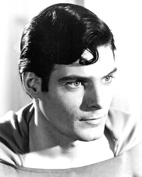 Christopher Reeve head and shoulders portrait 1978 Superman 8x10 inch ...
