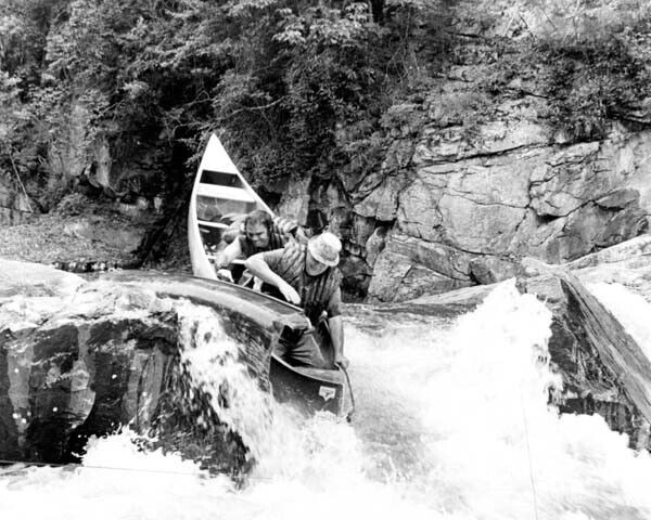 Deliverance Burt Reynolds Ned Beatty canoeing Chattooga River 8x10 inch ...