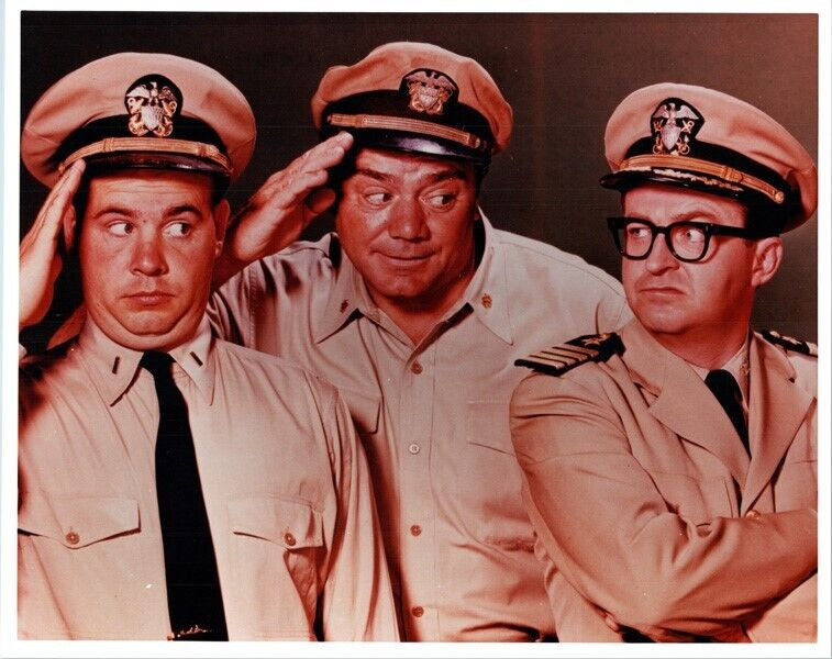 McHale's Navy Tim Conway Ernest Borgnine Joe Flynn 8x10 inch photo ...