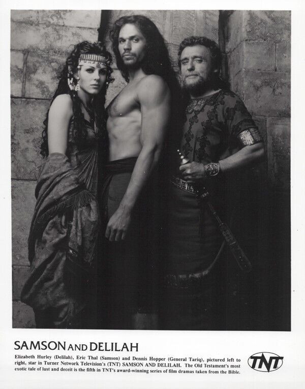 Samson and Delilah 1996 Elizabeth Hurley Eric Thai Dennis Hopper 8x10 ...