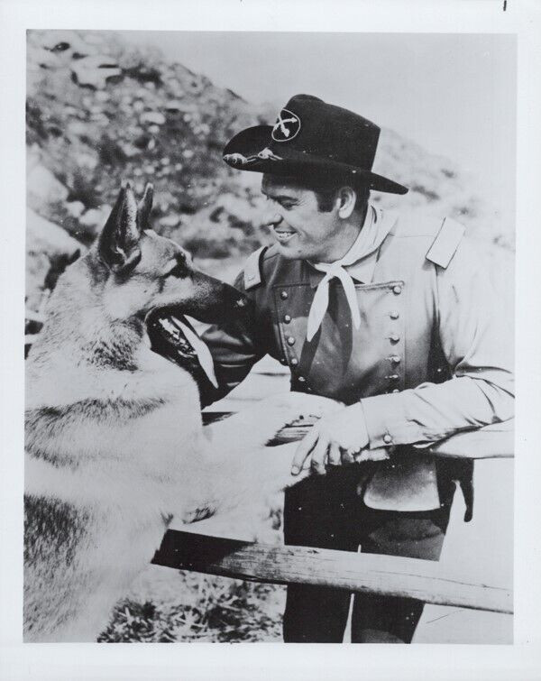 Adventures of Rin Tin Tin 1954 TV series James Brown and Rin 8x10 inch ...
