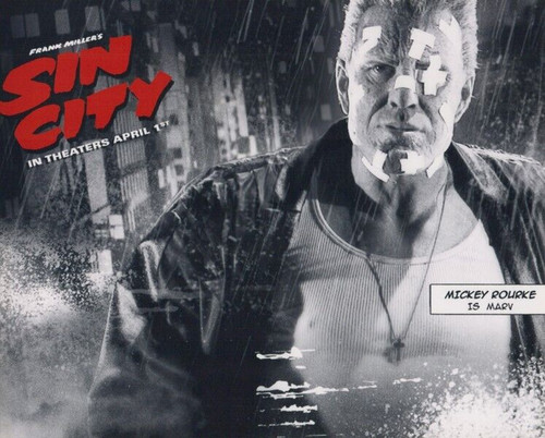 Mickey Rourke as Marv Sin City 8x10 Photograph - Moviemarket