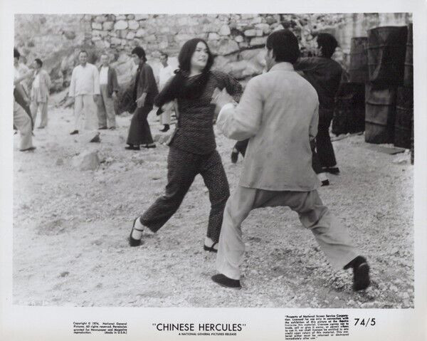Chinese Hercules 1974 original 8x10 photo Fan Chiang in action ...