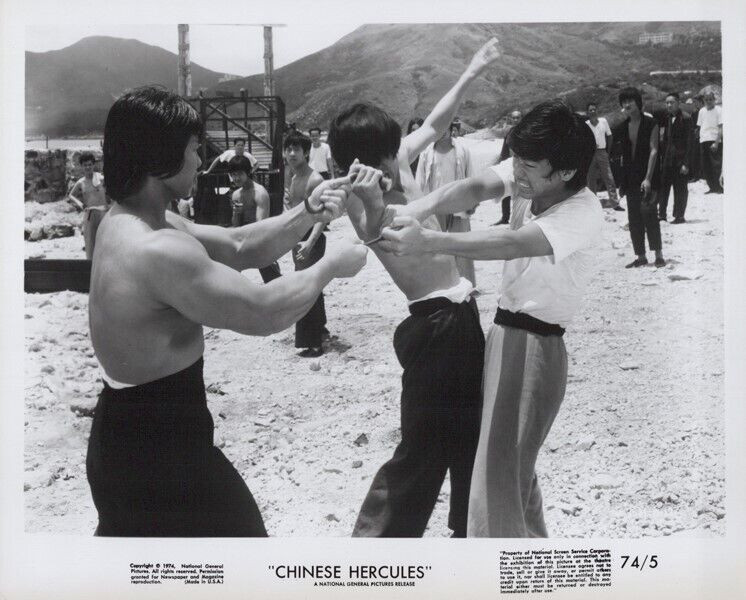 Chinese Hercules 1974 original 8x10 photo Michael Wai-Man Chan kung fu ...