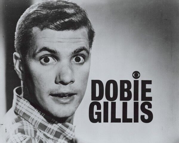 Dobie Gillis 1959 sitcom Dwayne Hickman with Dobie Gillis CBS logo 8x10 ...