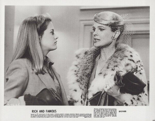 Rich and Famous 1981 original 8x10 photo Meg Ryan and Candice Bergen ...