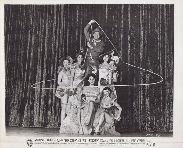 The Story of Will Rogers 1952 original 8x10 photo Will Rogers Jr on ...