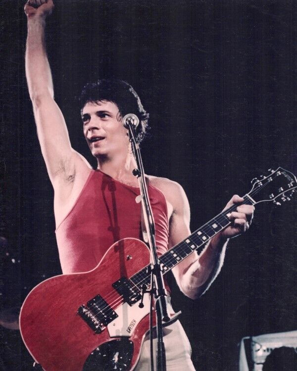 Rick Springfield 1980's classic on stage performing withguitar 8x10 ...