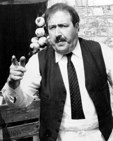 Allo 'Allo 1982 British sitcom Gordon Kaye as cafe owner Rene 8x10 inch ...