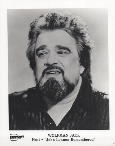 Wolfman Jack iconic radio DJ host vintage 8x10 photo portrait - Moviemarket
