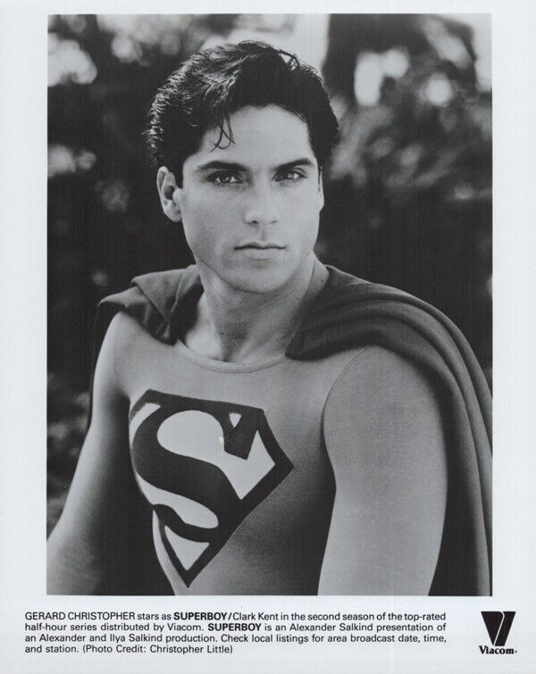 Superboy 1988 TV series original 8x10 photo Gerard Christopher portrait ...