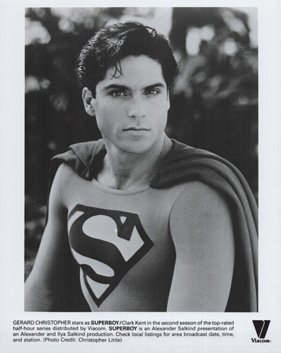 Superboy 1988 TV series original 8x10 photo Gerard Christopher portrait ...