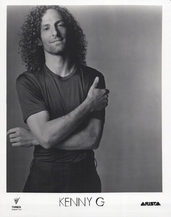 Kenny G original 8x10 photo Arista Records promotional - Moviemarket