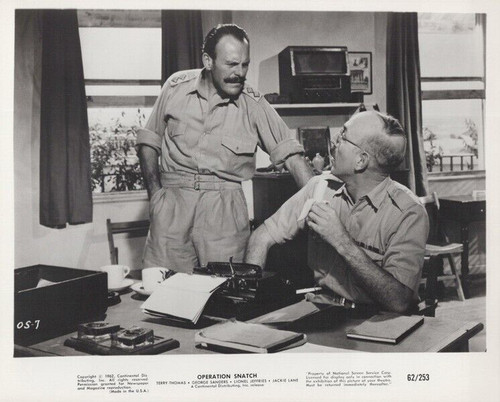 Operation Snatch 1962 original 8x10 photo Terry-Thomas Lionel Jeffries ...