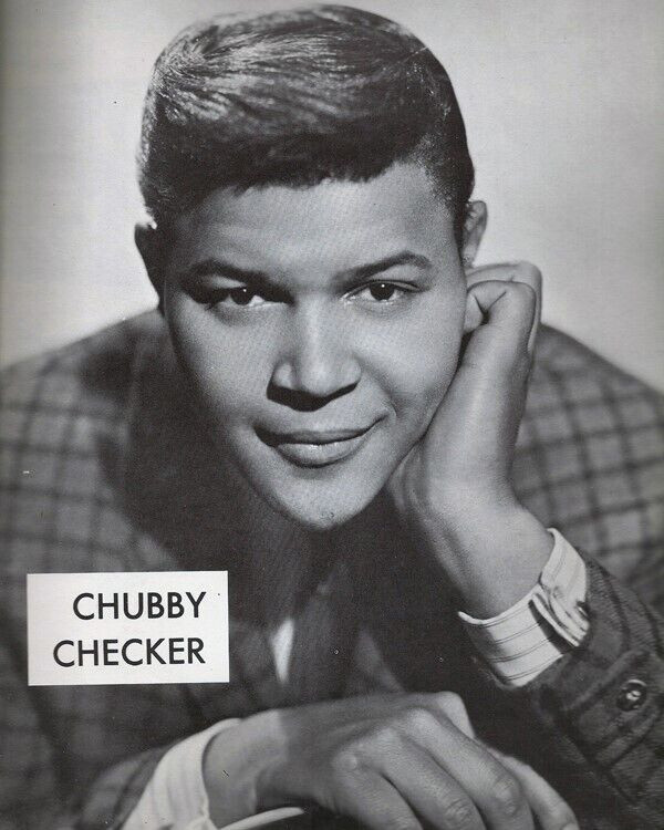 Chubby Checker singer The Twist 1950's portrait 8x10 inch photo ...