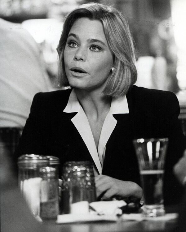 Susan Dey seated in restaurant in business suit L.A. Law TV series 8x10 ...