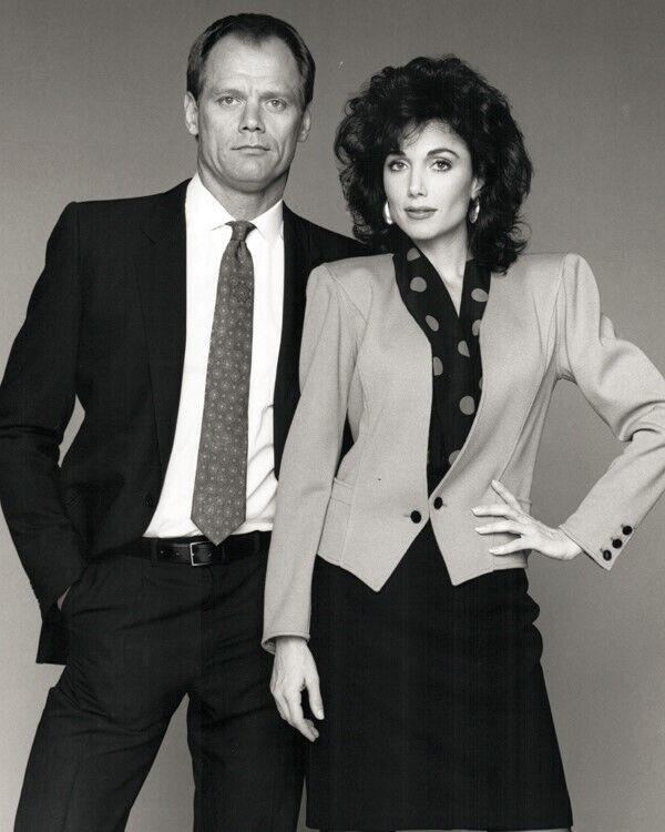 Hunter classic 1980's cop show Fred Dryer & Stepfanie Kramer 8x10 inch ...