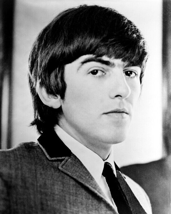 George Harrison 1960's with classic Beatle haircut 8x10 inch real photo ...