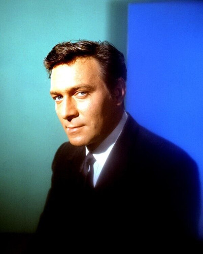 Christopher Plummer formal 1960's portrait 8x10 inch real photo ...