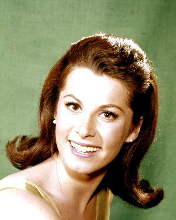 Stefanie Powers smiling publicity portrait 1960's style 8x10 inch real ...
