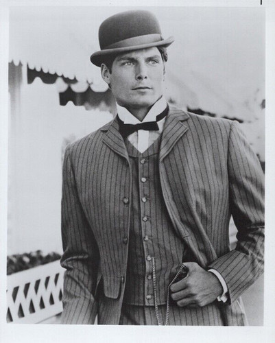 Christopher Reeve vintage 8x10 inch photo Somewhere in Time in suit ...