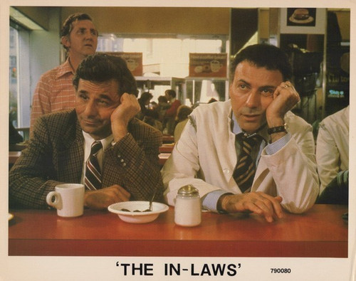 The In-Laws 1979 Peter Falk & Alan Arkin sit at bar in diner 8x10 inch ...