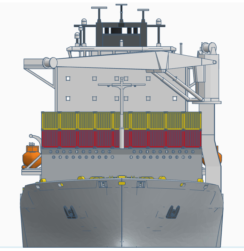 N-Scale 560-Foot Geared Container Ship Model | Page 2 | TrainBoard.com ...